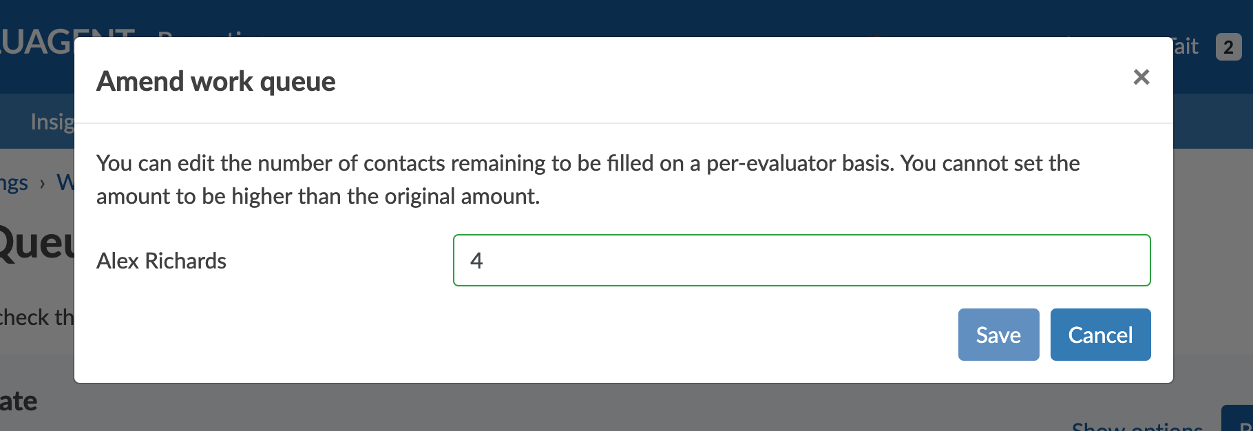 How do I set up an auto work queue? – EvaluAgent