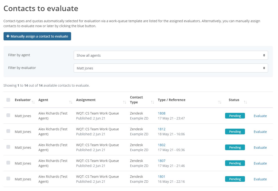 How do I set up an auto work queue? – EvaluAgent