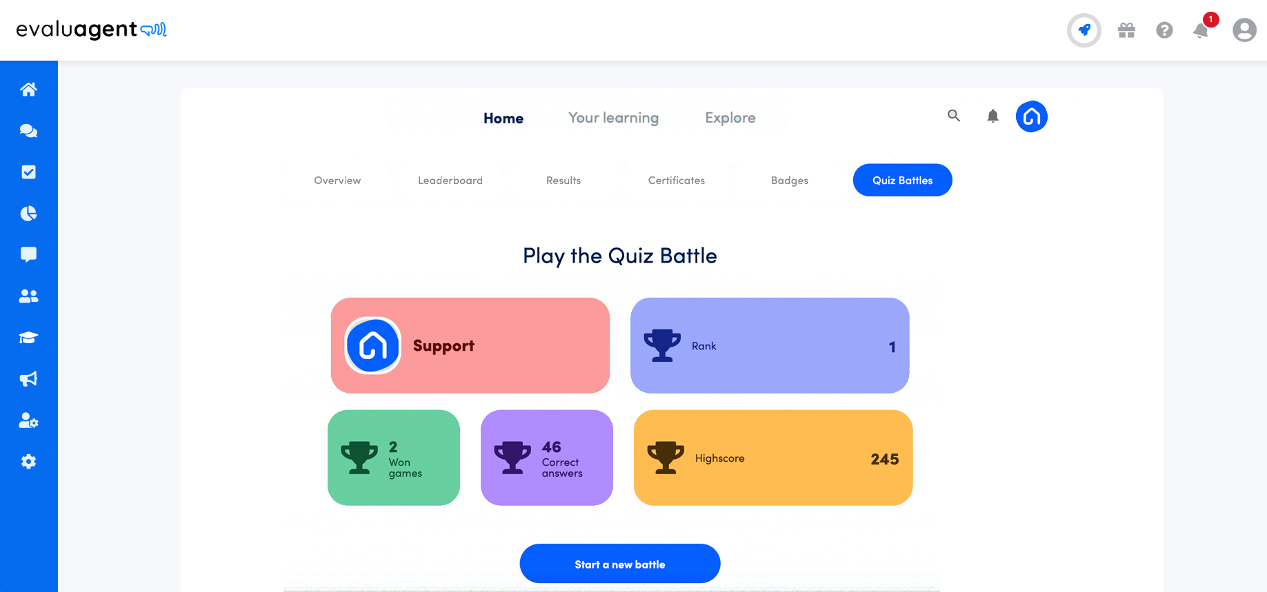 Getting started with Quiz Battles: How and Why – EvaluAgent