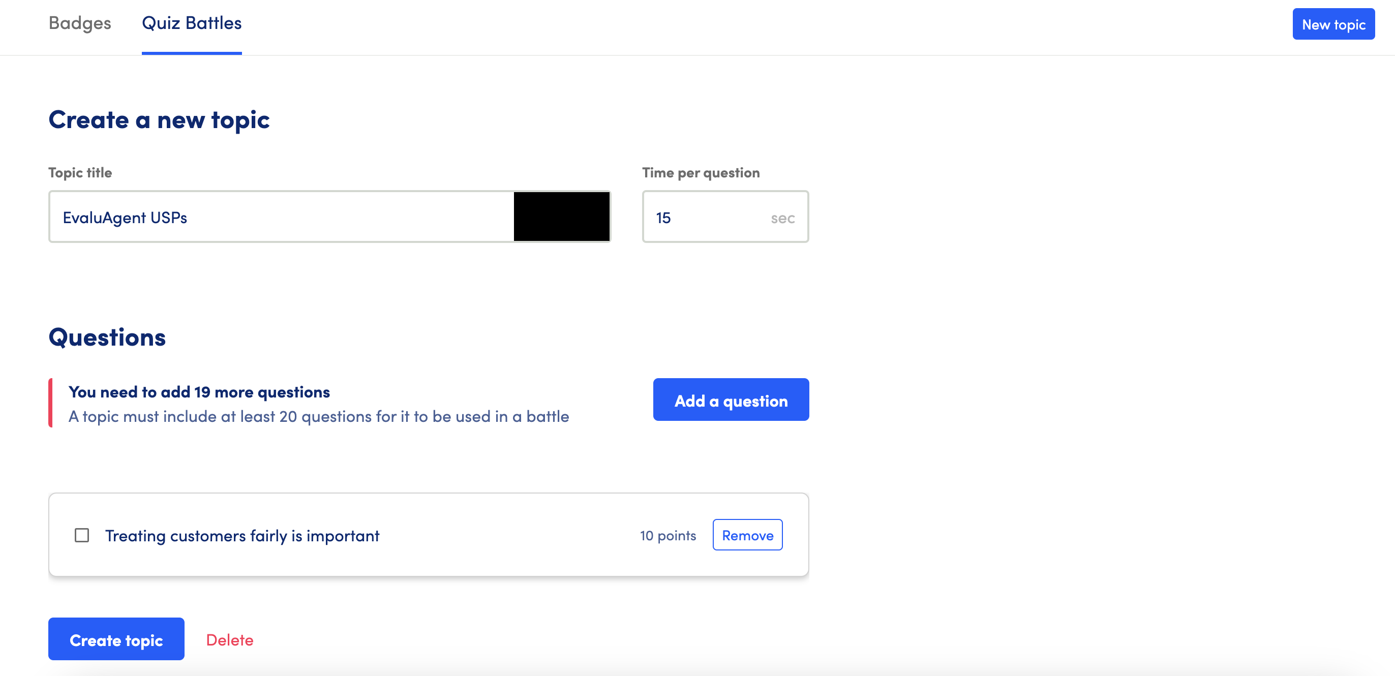 Getting started with Quiz Battles: How and Why – EvaluAgent