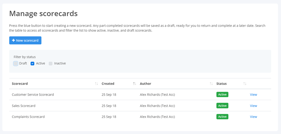 How do I access my scorecards? – EvaluAgent